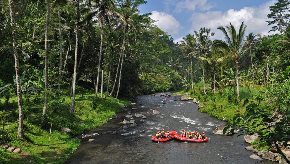 White water rafting in Bali – silver-travellers.com