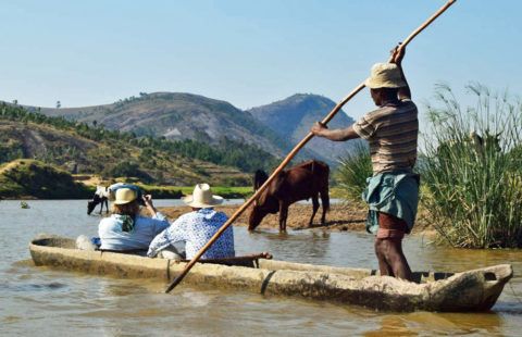 A beautiful pirogue tour at Fianarantsoa, Madagascar – silver ...