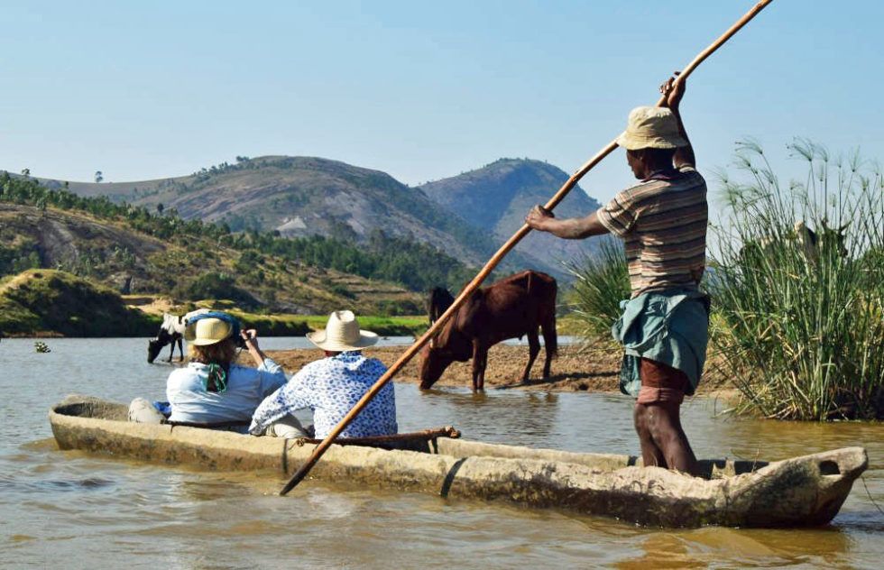 A beautiful pirogue tour at Fianarantsoa, Madagascar – silver ...