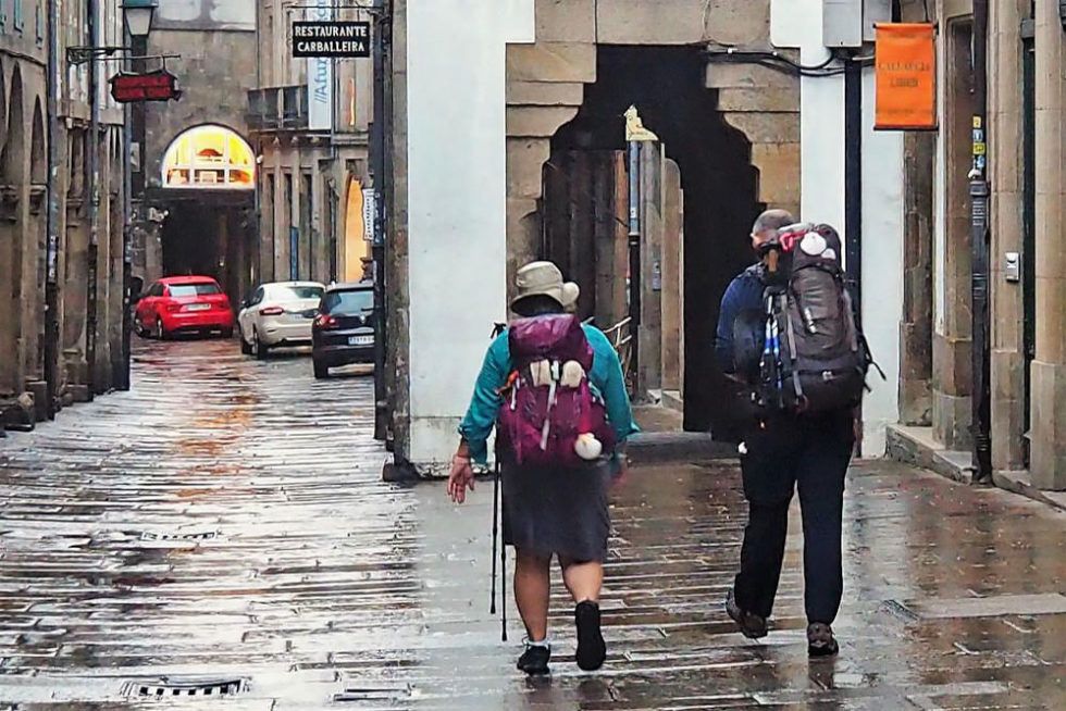 Santiago de Compostela: finish line of the pilgrim routes – silver ...