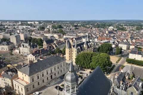 Nevers, the Burgundian city of the dukes on the Loire river – silver ...